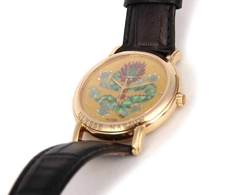 【Ulysse Nardin雅典 雅典】Ulysse Nardin（雅典） San Marco釉瓷珐琅腕表系列男士自动龙纹限量1/28机械腕表【正品 价格 图片】 - 寺库网