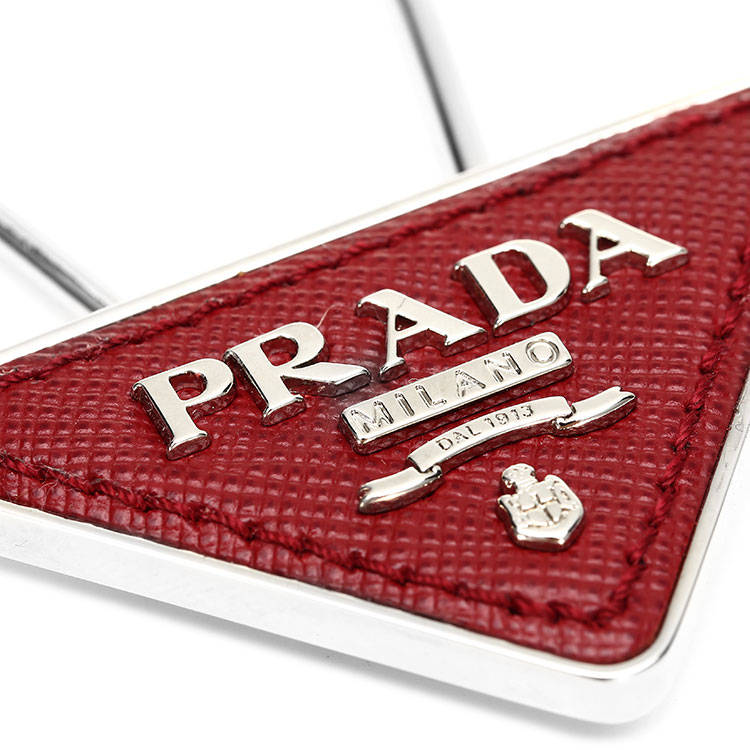 【PRADA普拉达 挂饰】PRADA(普拉达) 红色经典标志挂饰【正品 价格 图片】 - 寺库网